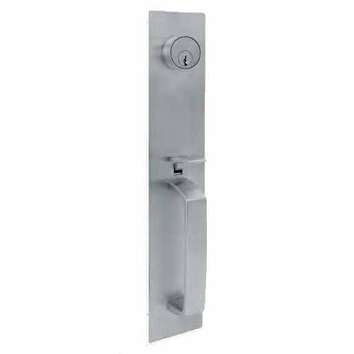 cal-royal thp4400 exit trim, with thumb piece, rim cylinder "c" keyway 6pin
