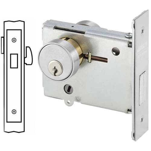 Corbin Russwin DL4117 mortise deadlock classroom function