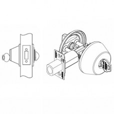 Corbin Russwin DL2213 cylindrical deadlocks - cylinder x thumbturn