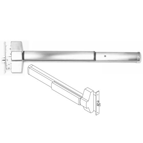 Corbin Russwin ED5657L 630 mortise exit device - for lever trim