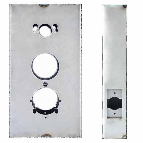 K-BXSIM-AL Keedex weldable gate box 5-1/2” W x 10-1/4” for alarm lock ...
