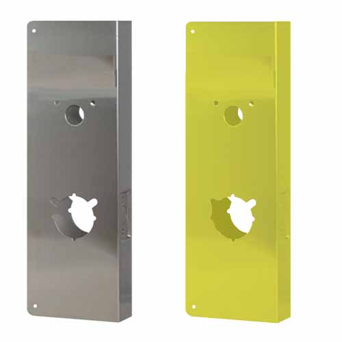 4000-4-CW Don-Jo wrap-around plate for kaba-ilco simplex unican 4000 series, 4000-4-CW