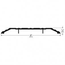 171D-48 Pemko threshold 1/2” x 5” x 48" dark bronze anodized aluminum