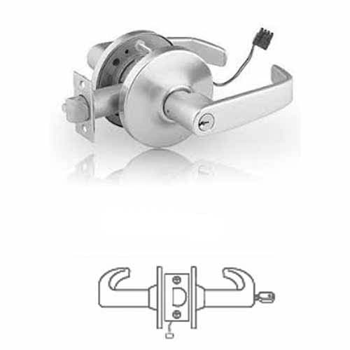 Sargent 28-10G70 electromechanical lever lock, 12/24v fail safe