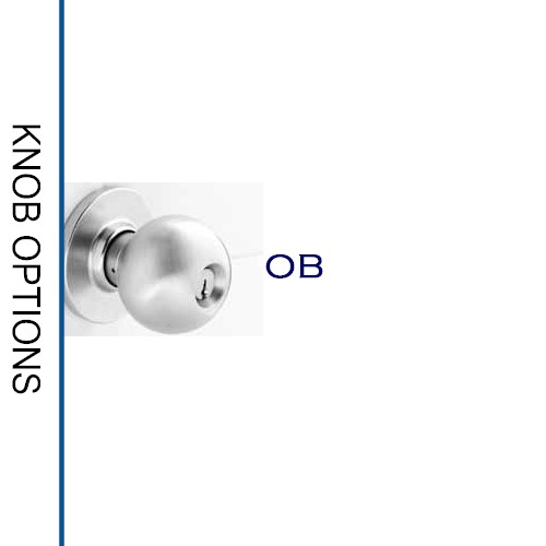 Sargent 28-6U65 cylindrical 6 line privacy knob lock grade 2