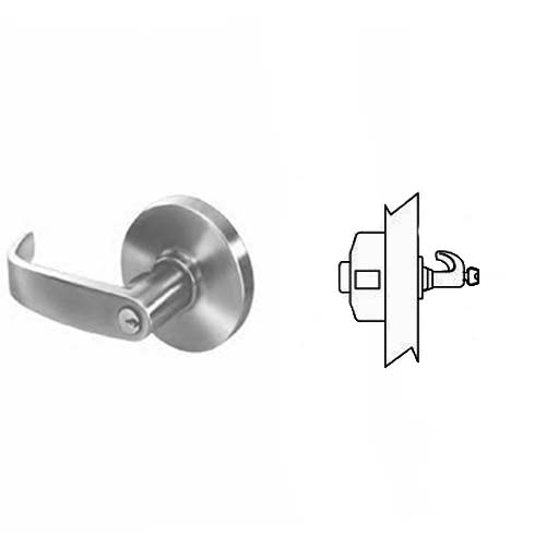 Sargent 28C-LL exit device trim key in lever locks or unloacks trim