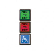Securitron EEB2 emergency exit button 2 inch green button on single ...